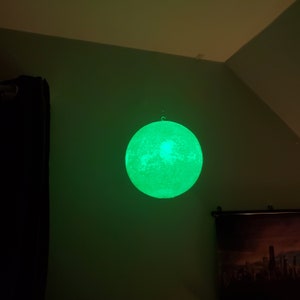 Hanging Sun Lamp, 16 Color LED, Remote and Touch Control, 6.5 Inch ...