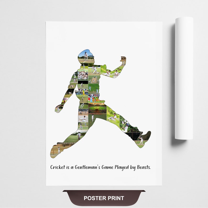 Cricket Poster Cricket Wall Art Cricket Photo Collage - Etsy