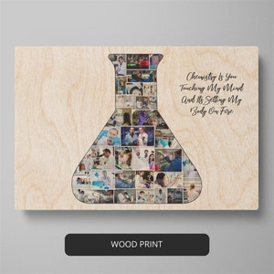 Custom Chemistry Gifts, Photo Collage Gifts for Professors, Chemistry ...