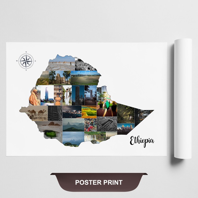 Ethiopia Poster, Ethiopia Art, Ethiopia Gifts, Ethiopia Sign, Ethiopia ...