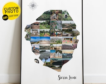 Sierra Leone Poster - Etsy