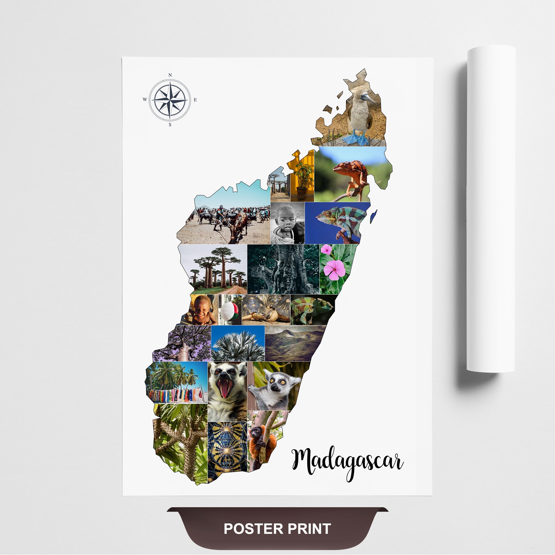 Madagascar Map Madagascar Art Madagascar Poster Madagascar - Etsy Canada