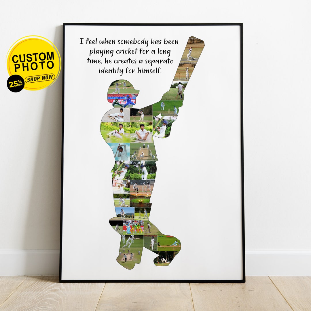 Cricket Photo Collage Cricket Gifts for Dad Cricket Gifts - Etsy
