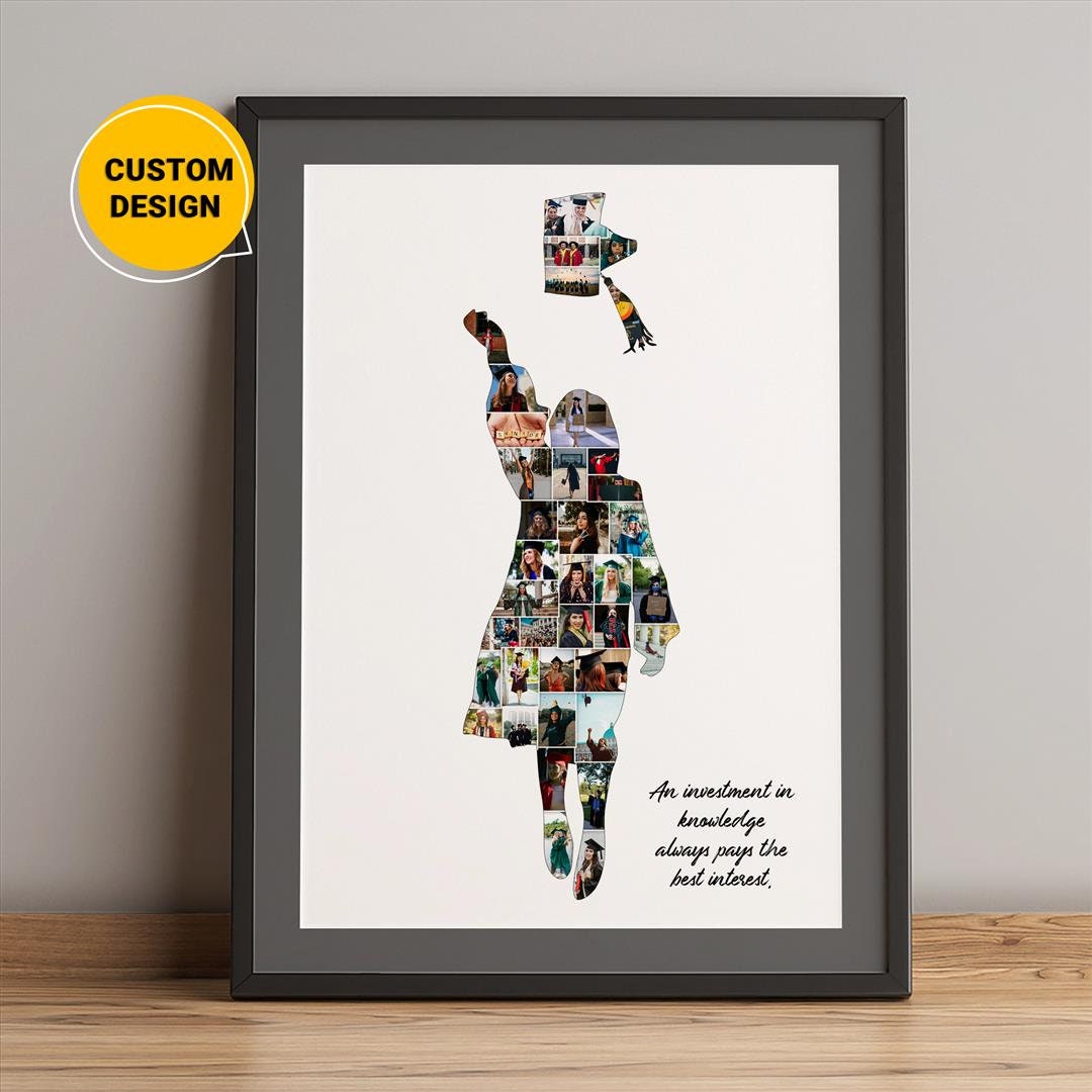 Custom Graduation Gifts, Photo Collage Gifts for Graduation, Graduation ...