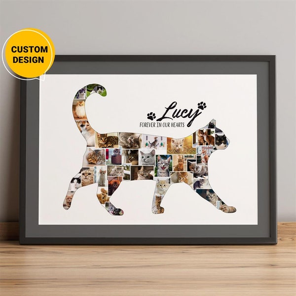 Cat Collage - Etsy