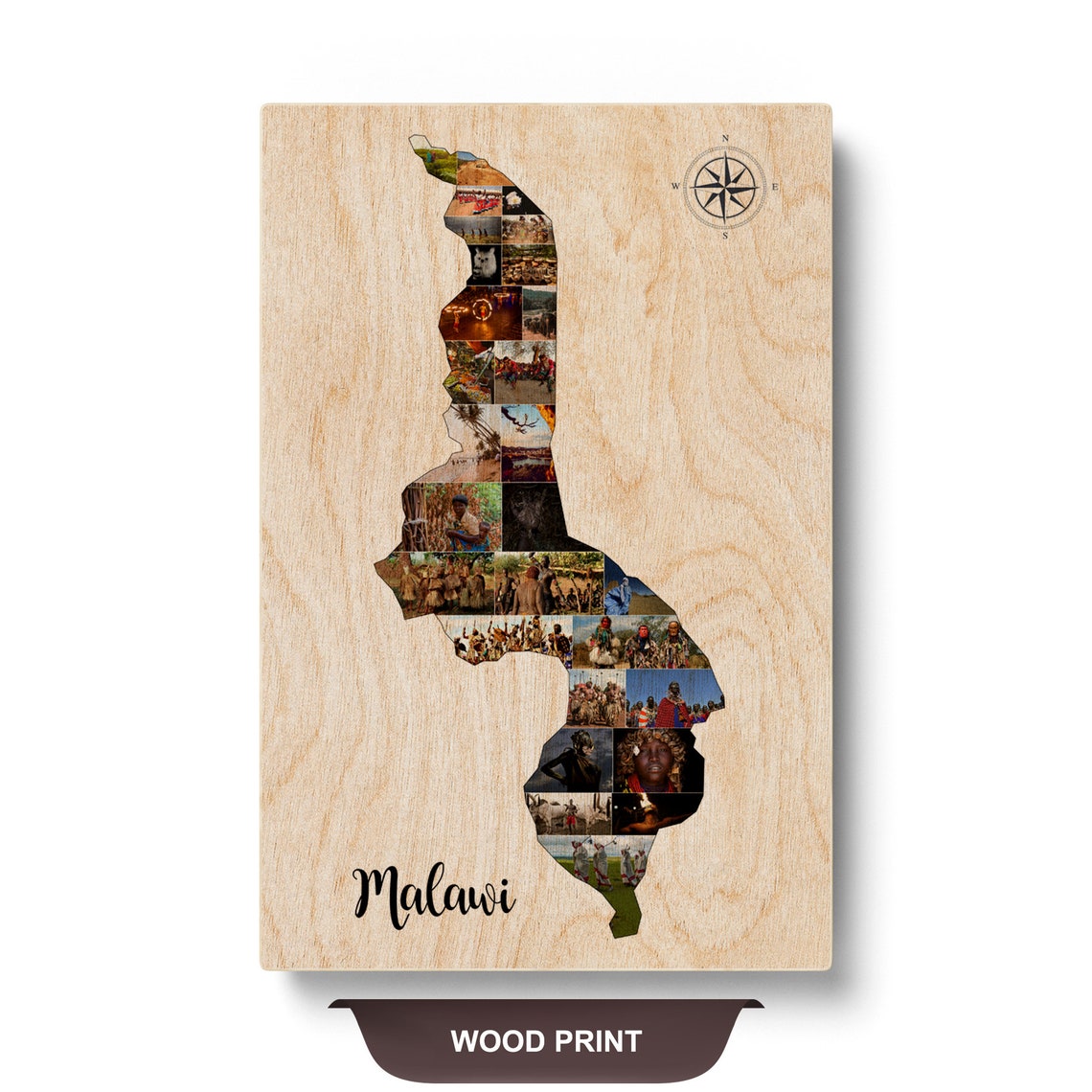 Malawi Map, Malawi Art, Malawi Poster, Malawi Decor, Malawi Wall Art ...