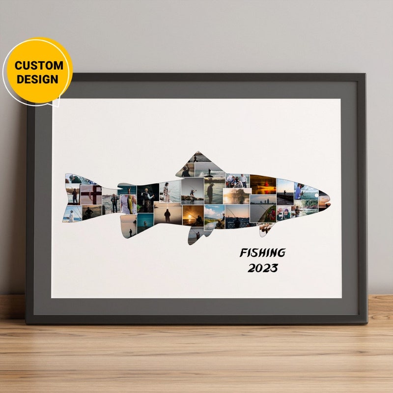 Fish Photo Collage - Etsy