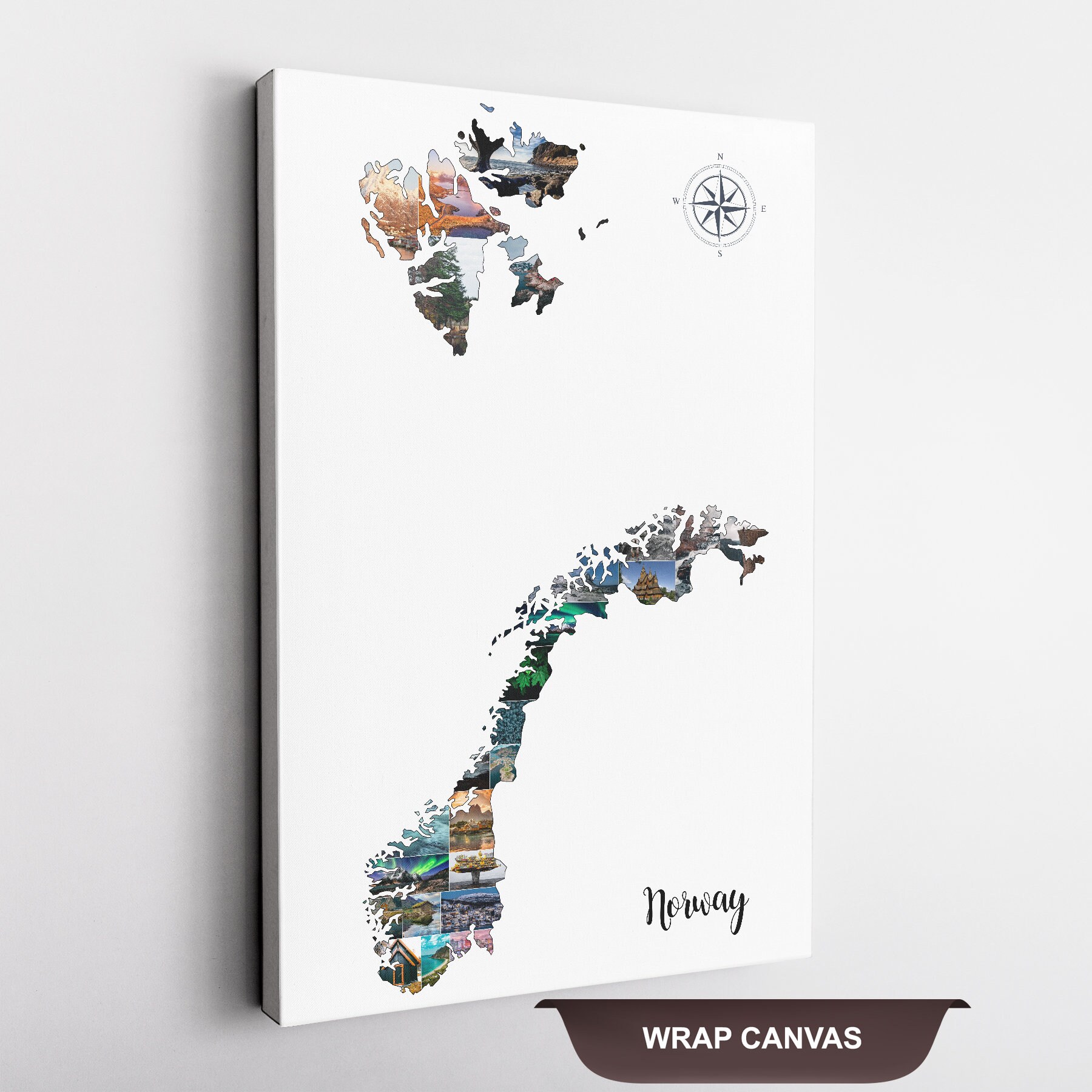 Norway Poster, Norway, Norway Map, Norway Print, Norway Wood, Norway ...