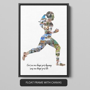 Personalized Photo Collage Runner, Running Coach Gift, Gifts for ...