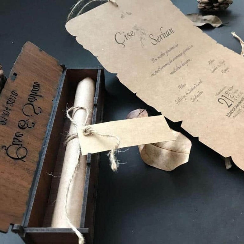 Scroll Invitations - Etsy