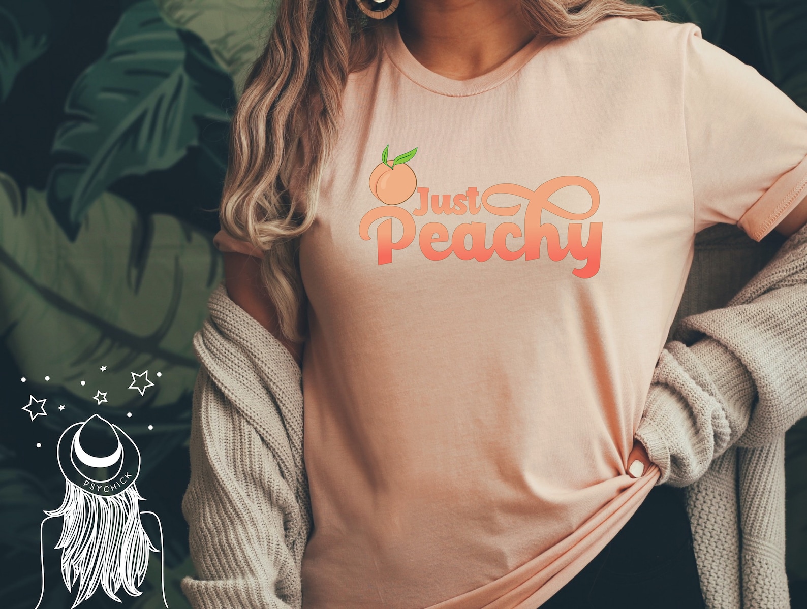 Just Peachy Shirt Unisex T-shirt Graphic Tee Funny - Etsy
