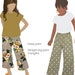 Girls Pant- PDF Pattern, Sewing Pattern, Sew for Girls, Pdf Pattern ...