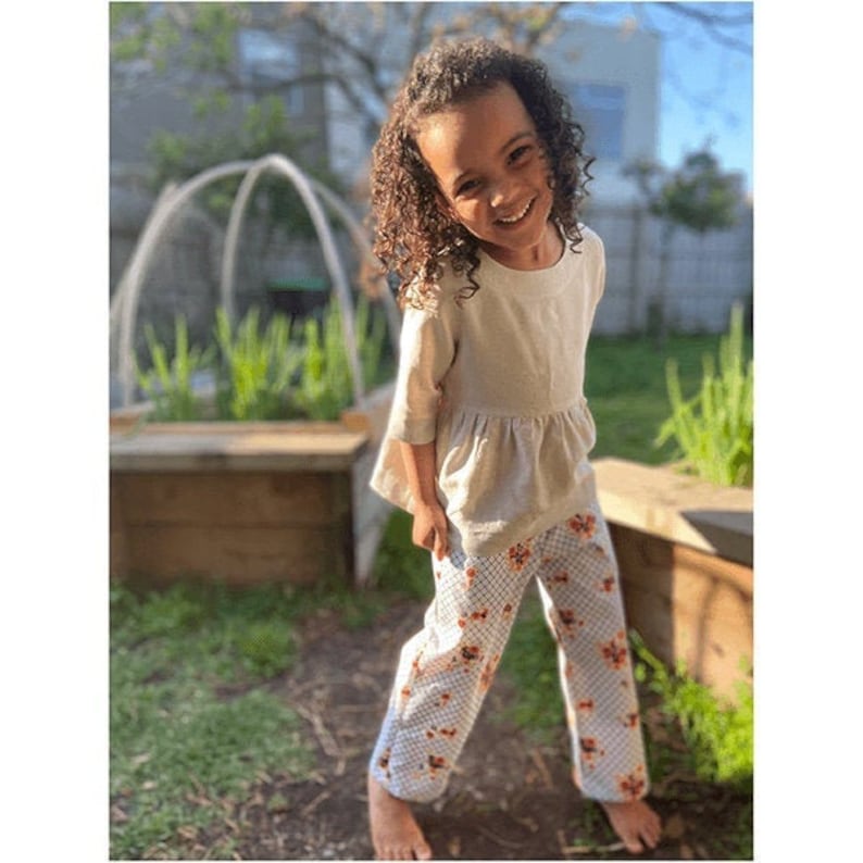 Girls Pant PDF Pattern Sewing Pattern Sew for Girls Pdf - Etsy