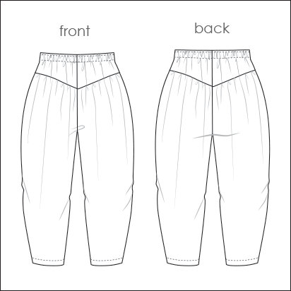 Girls Pant- PDF Pattern, Sewing Pattern, Girls Pattern, Sew for Girls ...