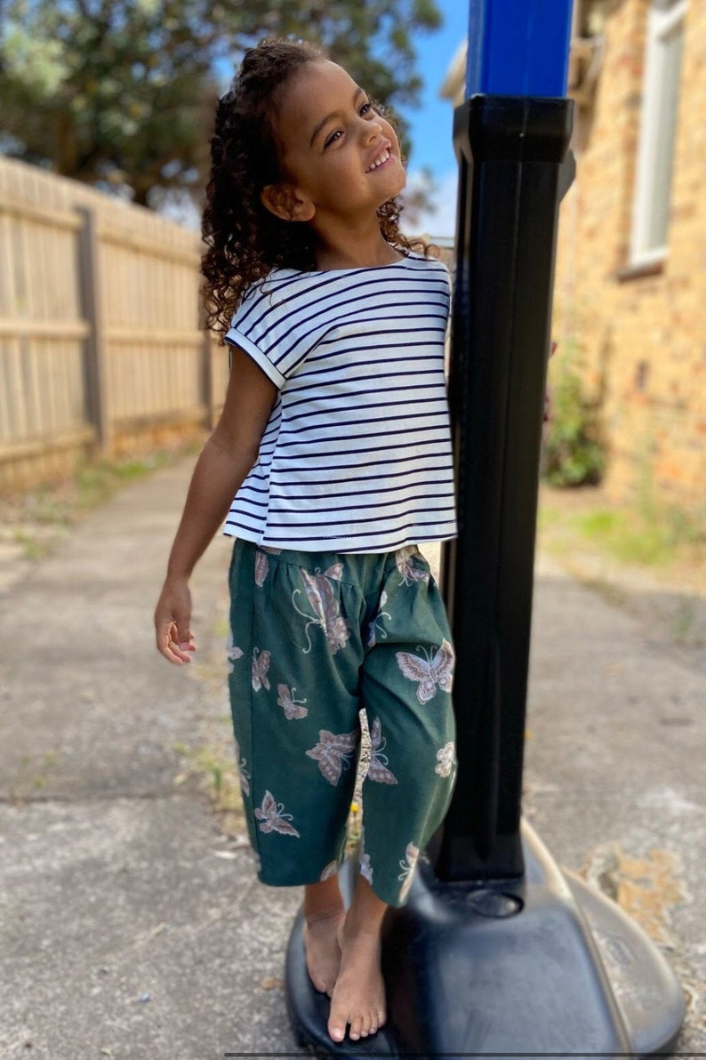 Girls Pant- PDF Pattern, Sewing Pattern, Girls Pattern, Sew for Girls ...