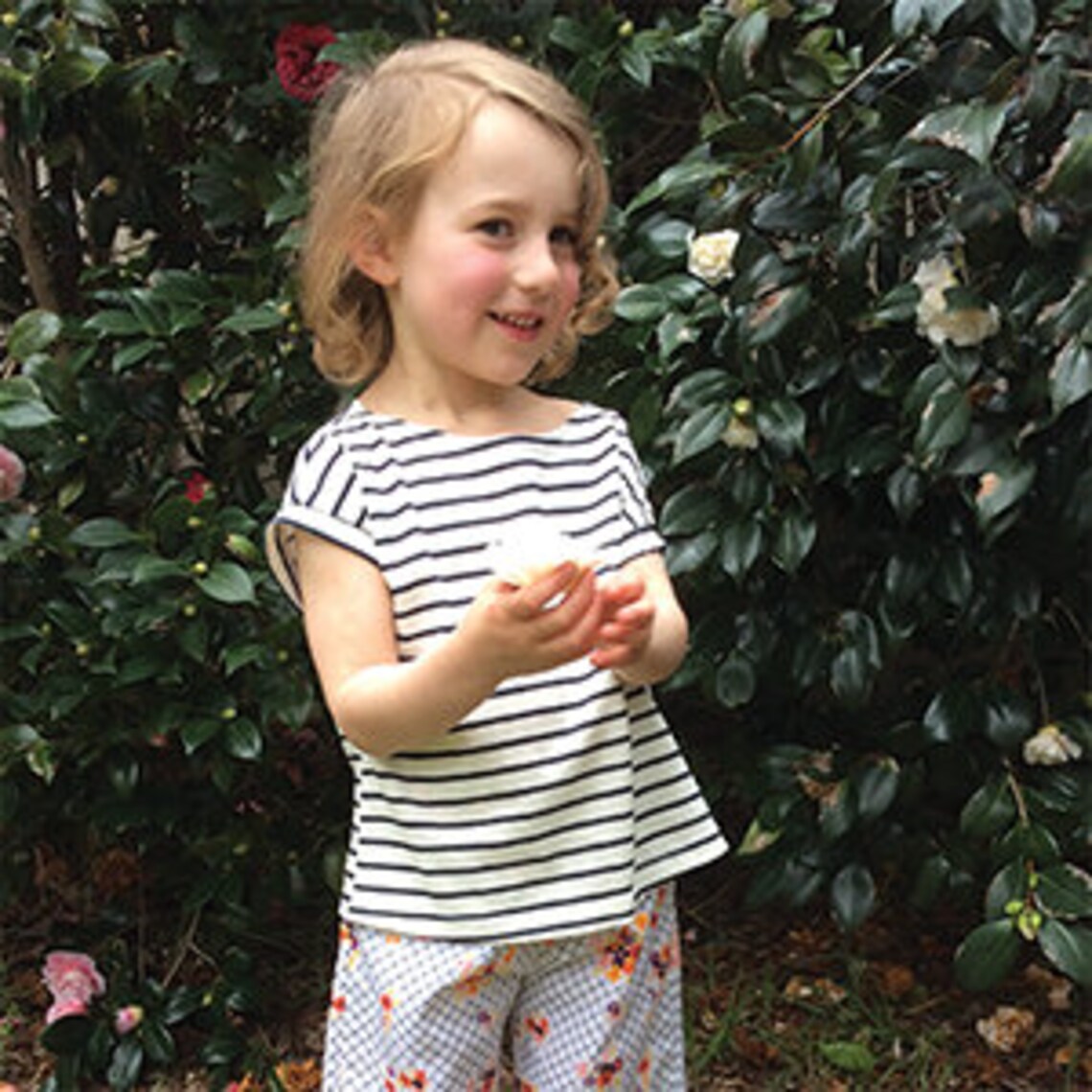 Girls Knit Top- PDF Pattern, Sewing Pattern for Girls, Sewing Patterns ...