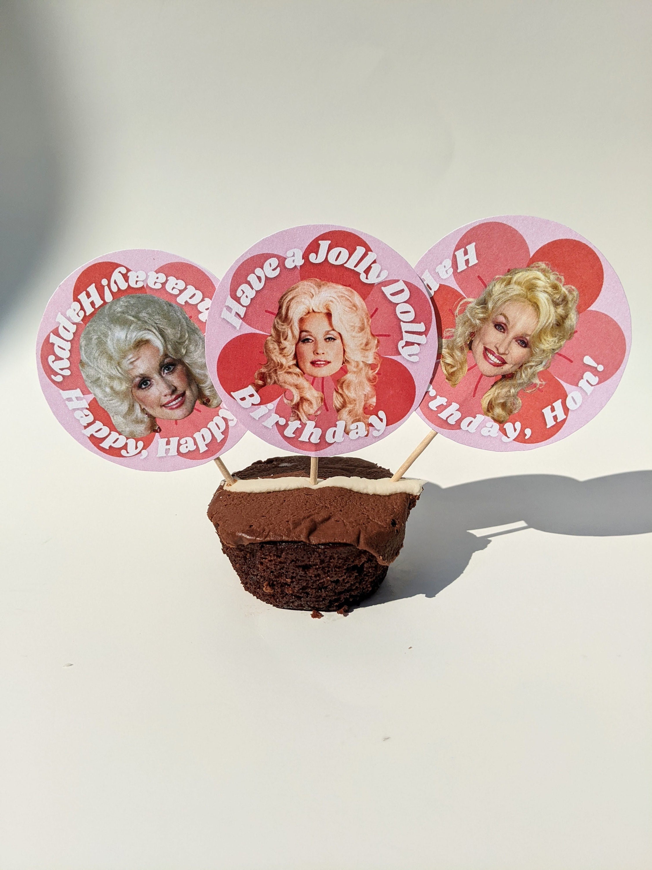 Dolly Parton Cupcake Toppers Instant Download - Etsy Australia