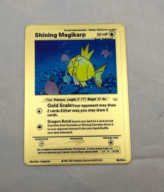 Shiny Magikarp Card