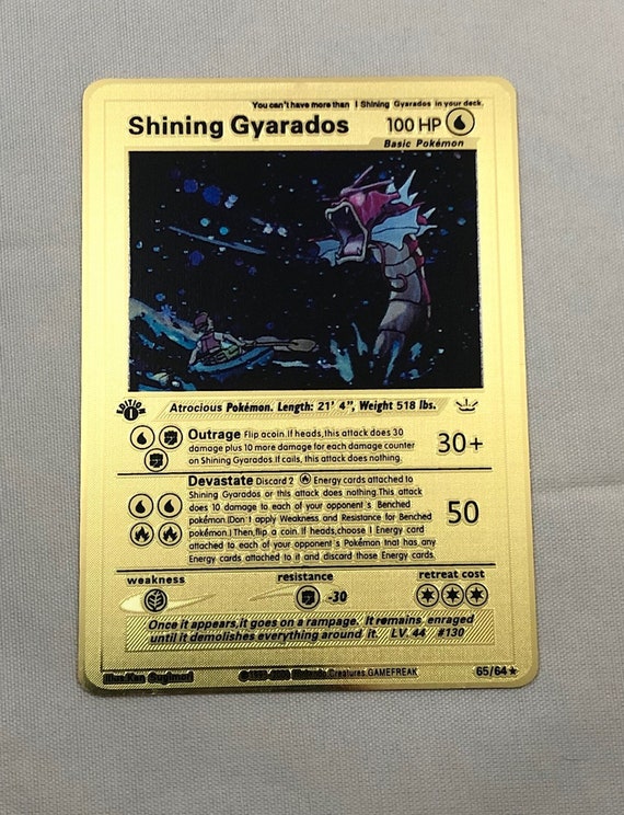 Shiny Magikarp Card
