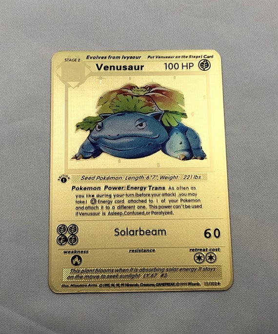 Charizard Blastoise Venusaur Cards