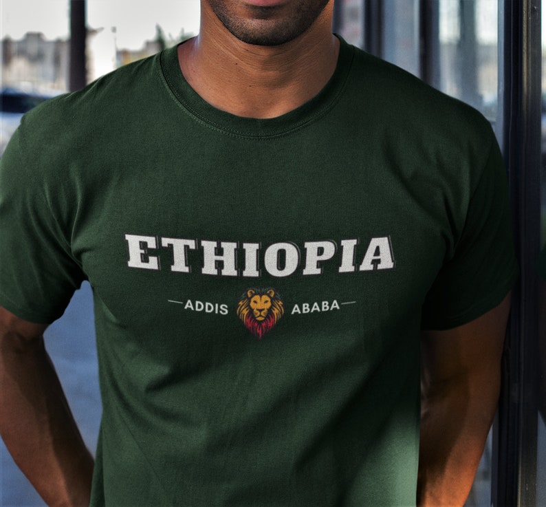 Ethiopia Addis Ababa Shirt for Men and Women, Habesha Shirt, East ...