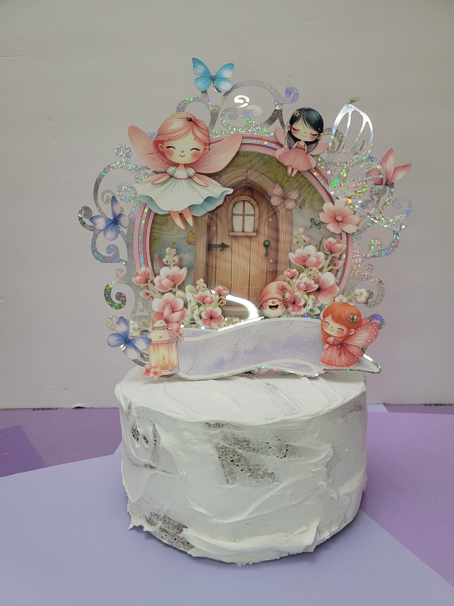 Fairy Garden Princess Cake Topper – Add a Magical Glow to Her Special ...