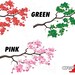 Sakura Decals for Motorcycles, Cherry Blossom Decals for Motorbike ...