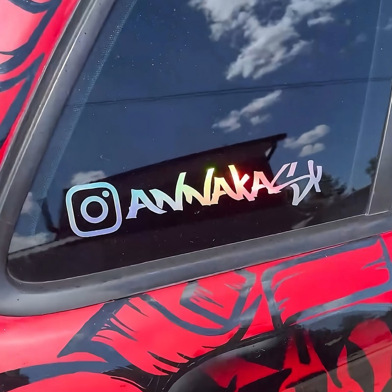 Text on Car Decal - Etsy