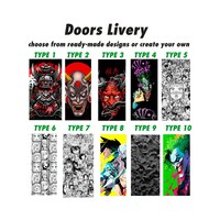 Door Sticker - Etsy