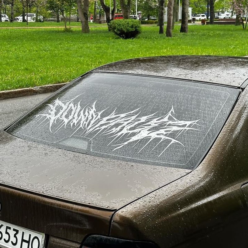 Scary Window Decal - Etsy