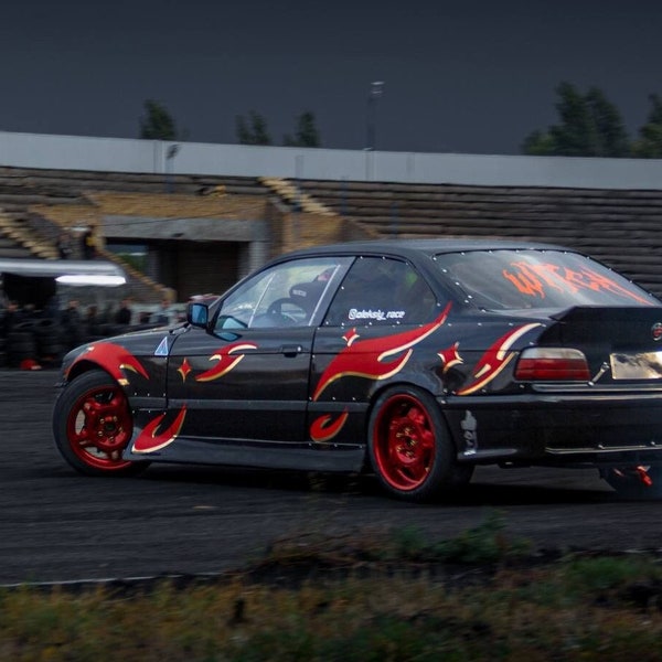 Jdm Car Side Decals - Etsy