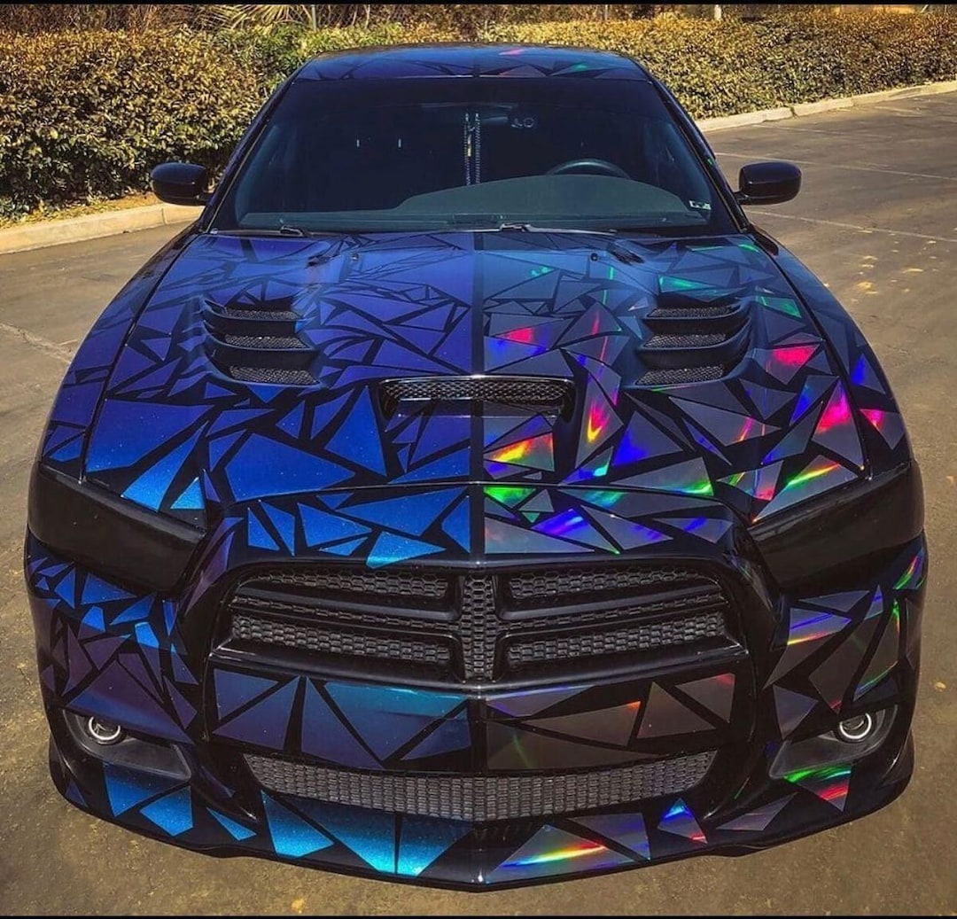 Triangles JDM Car Livery Decal Sticker Side Vehicle Wrap Bumper Sticker ...