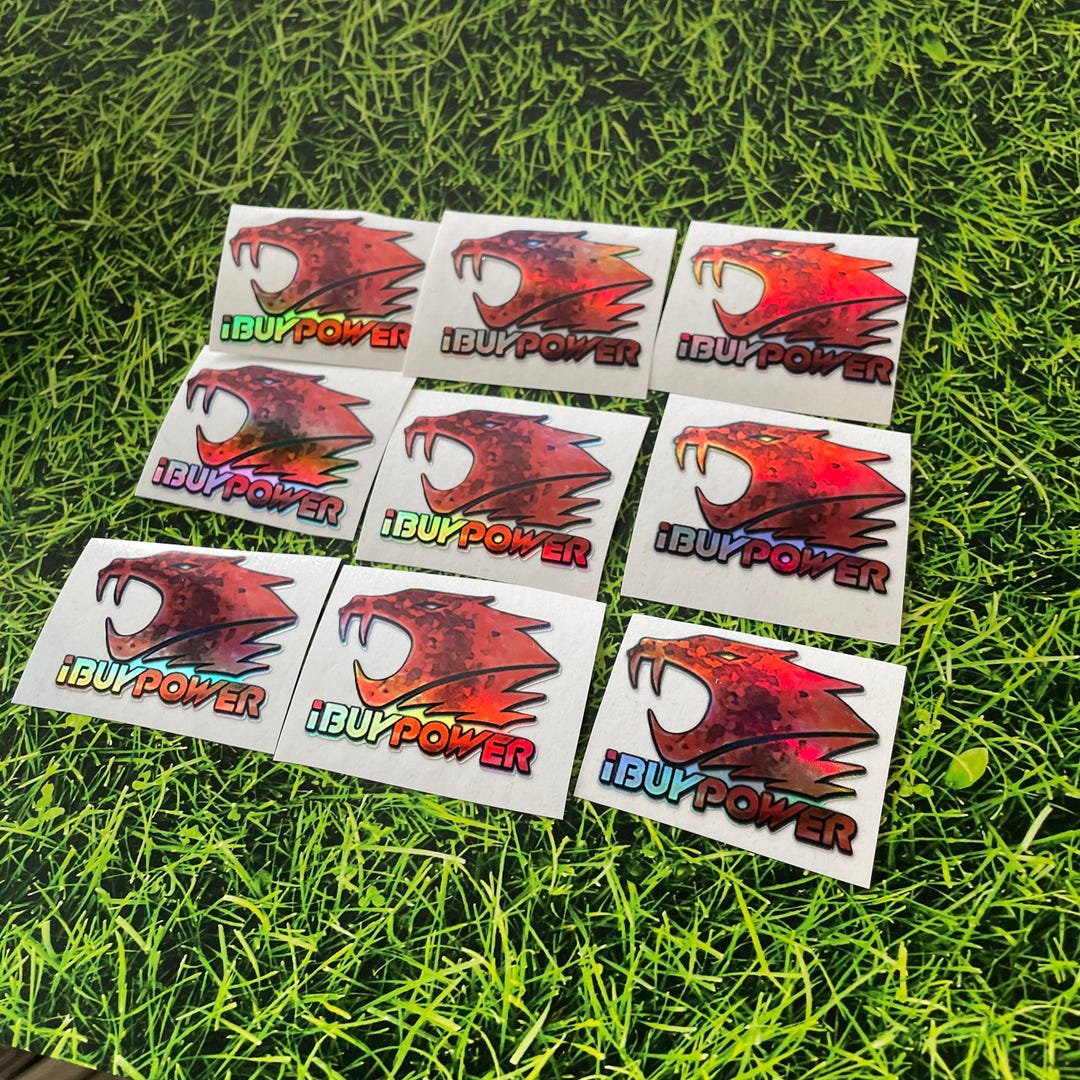 X9 Ibuypower Holo Katowice 2014 Stickers From CS GO in Real Life Set ...