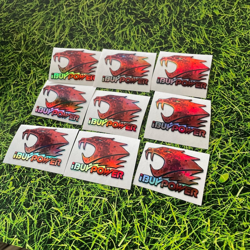 Titan Holo Stickers - Etsy