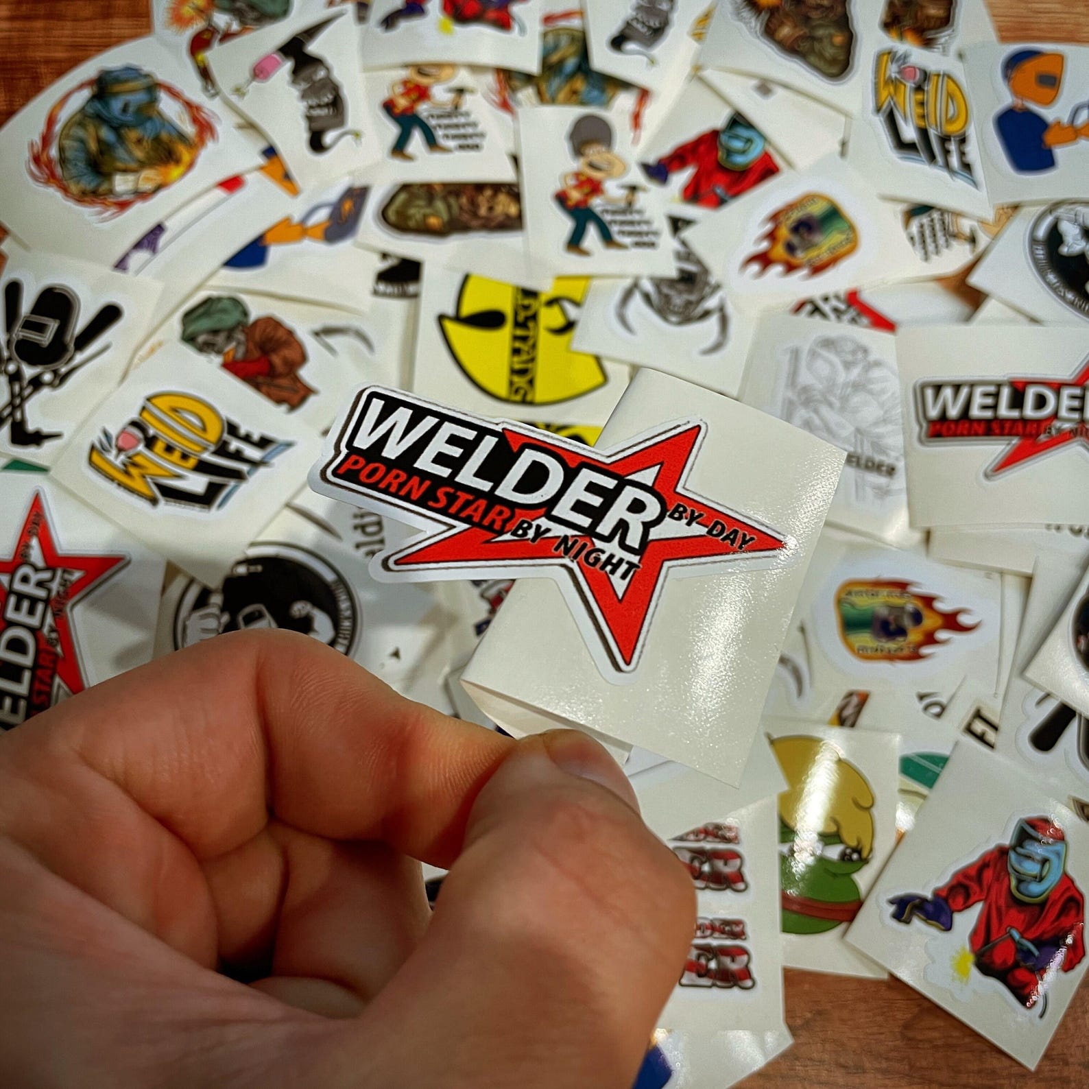 X50 Tig Welding Sticker / Decal Set - Stickerbombing Helmet / Tig ...
