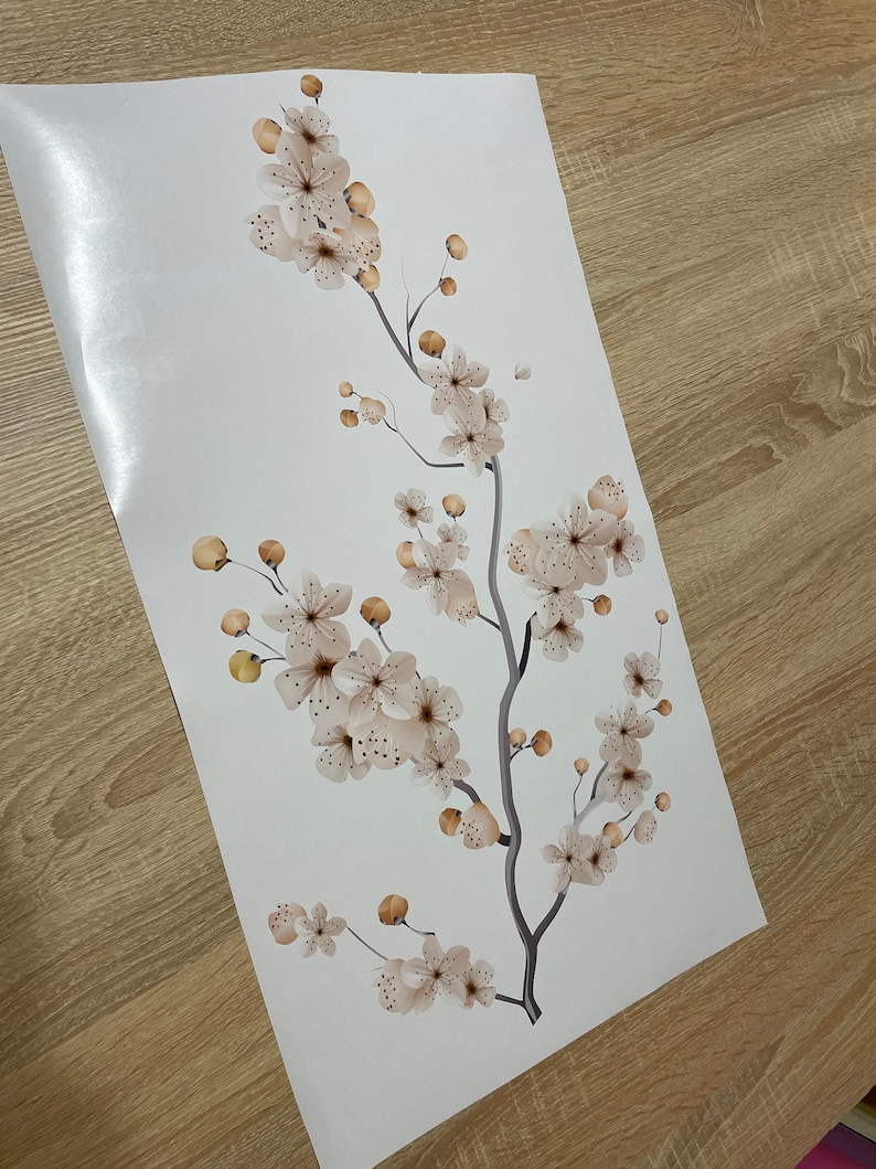 Sakura Decals for Motorcycles, Cherry Blossom Decals for Motorbike ...