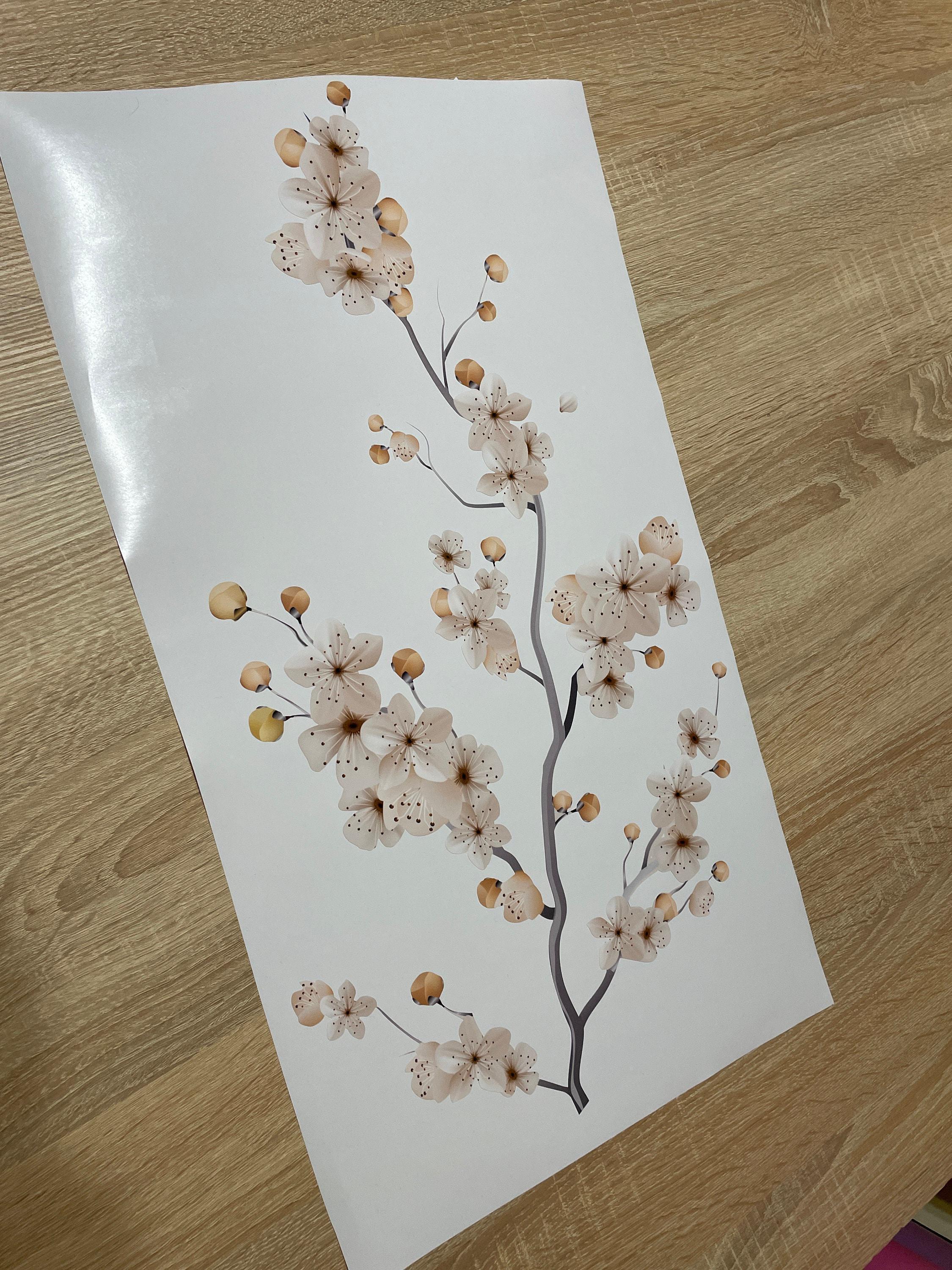 Sakura Decals for Motorcycles, Cherry Blossom Decals for Motorbike ...
