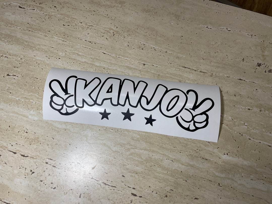 Kanjo Loop One Osaka JDM Oil Slick Sticker Anime Decal - Etsy