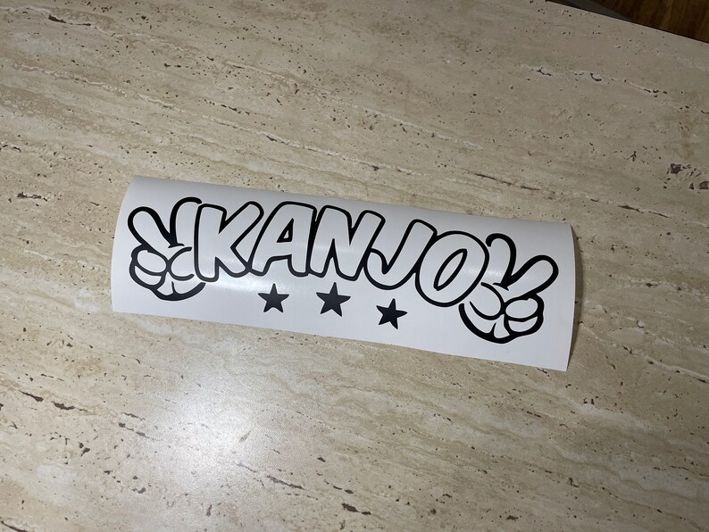 Kanjo Loop One Osaka JDM Oil Slick Sticker Anime Decal - Etsy