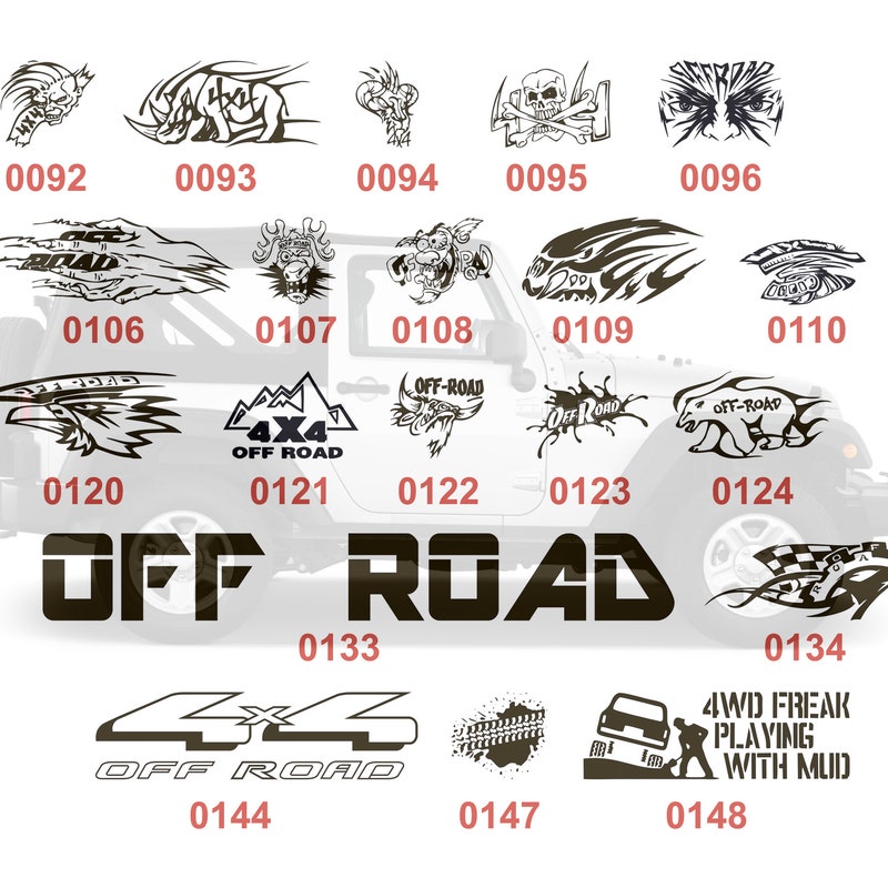 Off Road Decals - Etsy