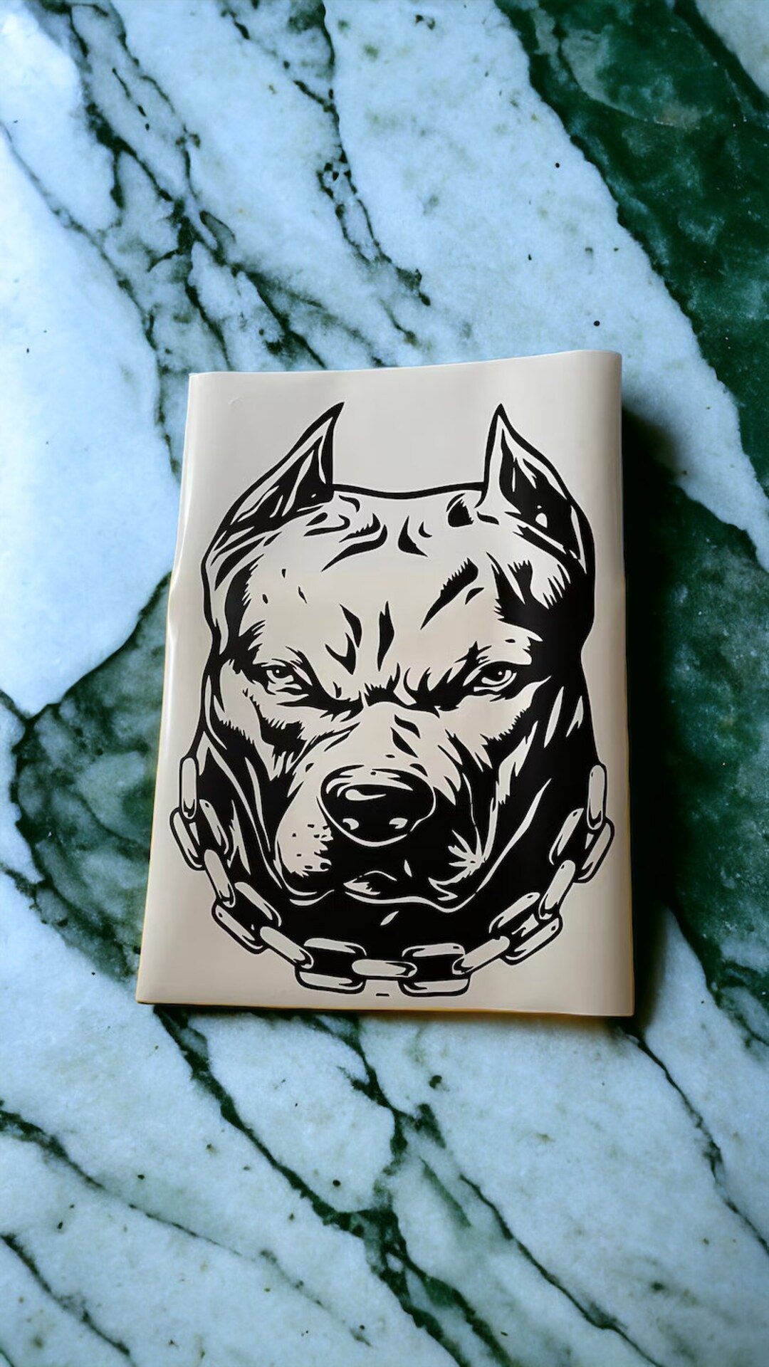 Angry Pitbull Dog Decal / Sticker - Dog Lovers - JDM - Window Decal ...