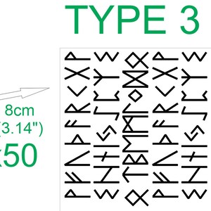 Runic JDM Car Livery Decal Sticker / Rune / Side Vehicle Wrap / Bumper ...