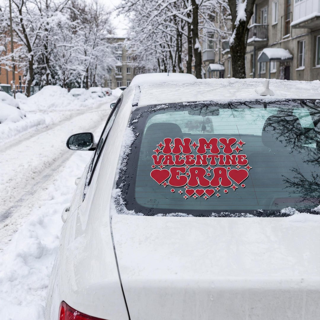 Custom Lettering Car Decal for Valentine Day Gifts, Windows Funny Vinyl ...