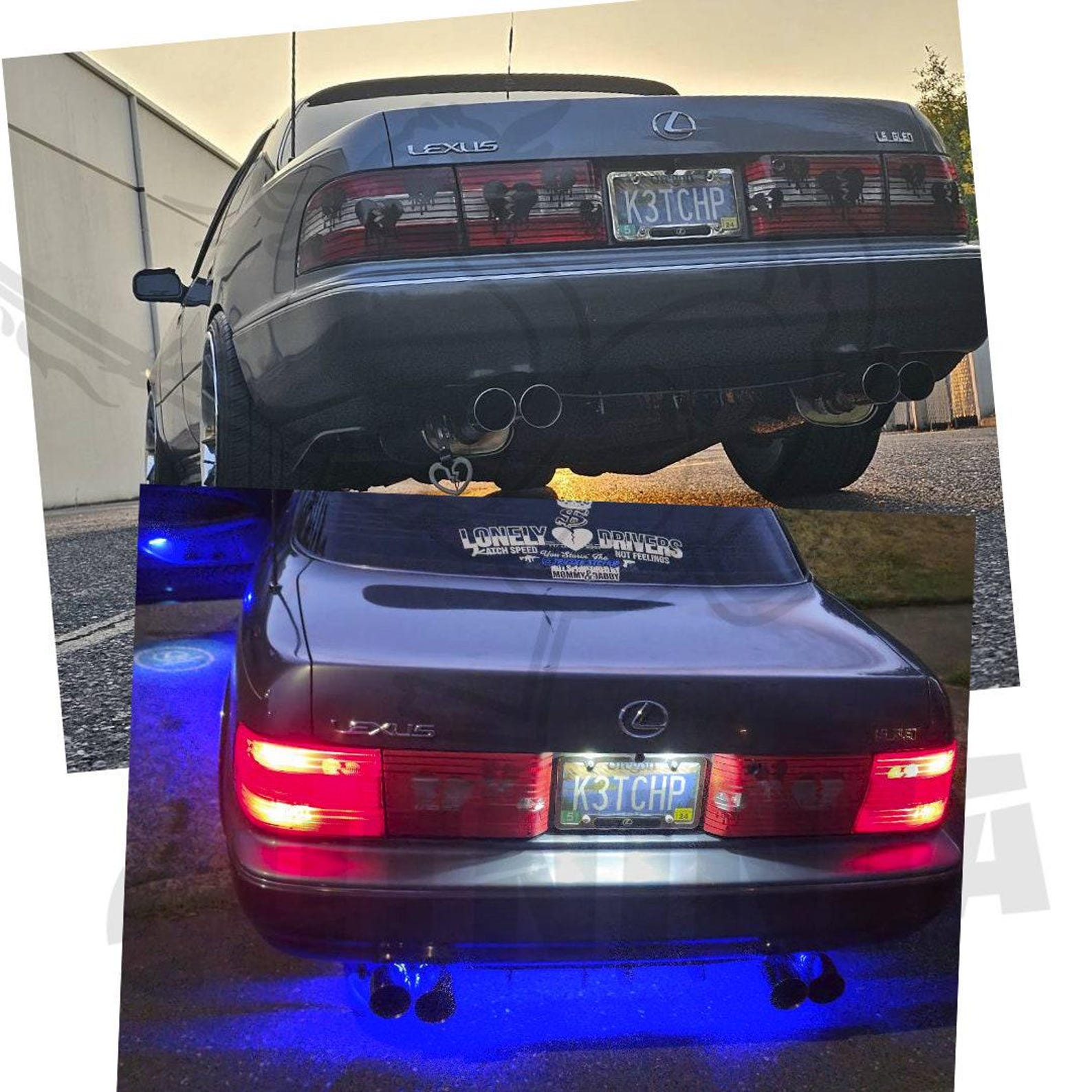 Tail Break Light Decal Custom Car / Jdm Vehicle Sticker / Car Livery ...