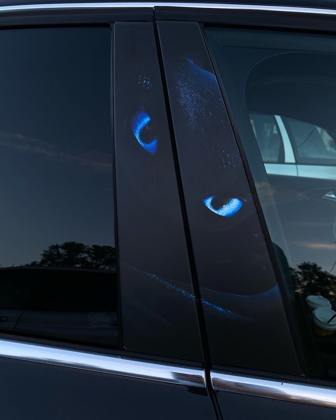 Dragon Car Doors Pillar Decal Livery Sticker Clown Wrap Halloween - ANY ...