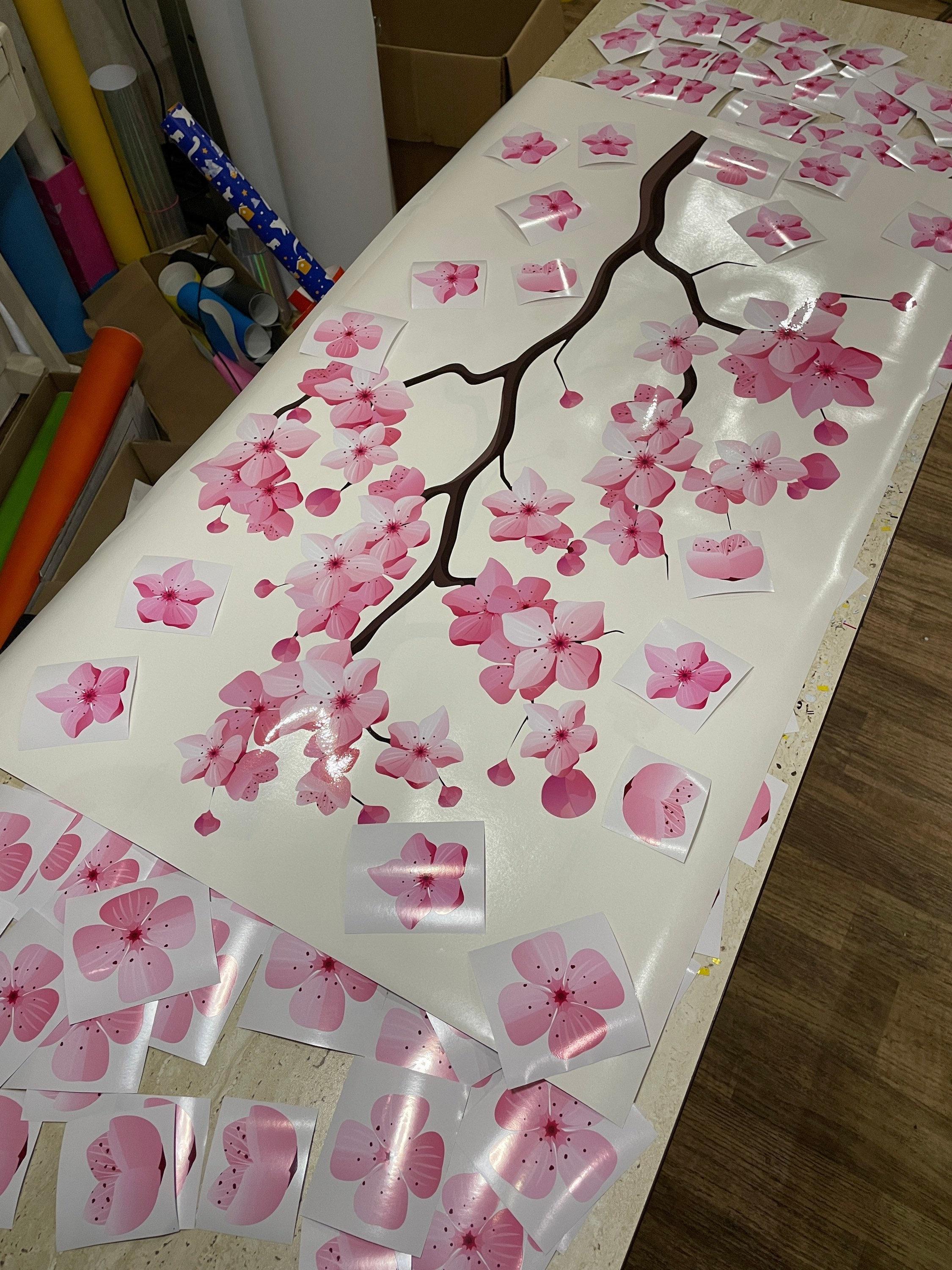 Sakura Decals for Motorcycles, Cherry Blossom Decals for Motorbike ...