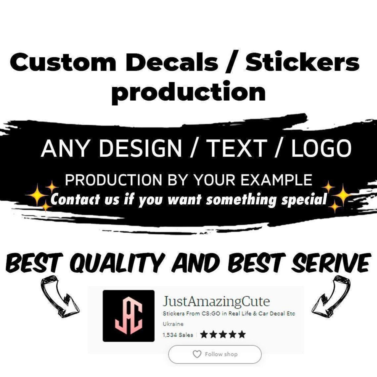 Ha Ha Ha Car Doors Livery Pillar Decal Sticker Wrap - ANY IMAGE - High ...