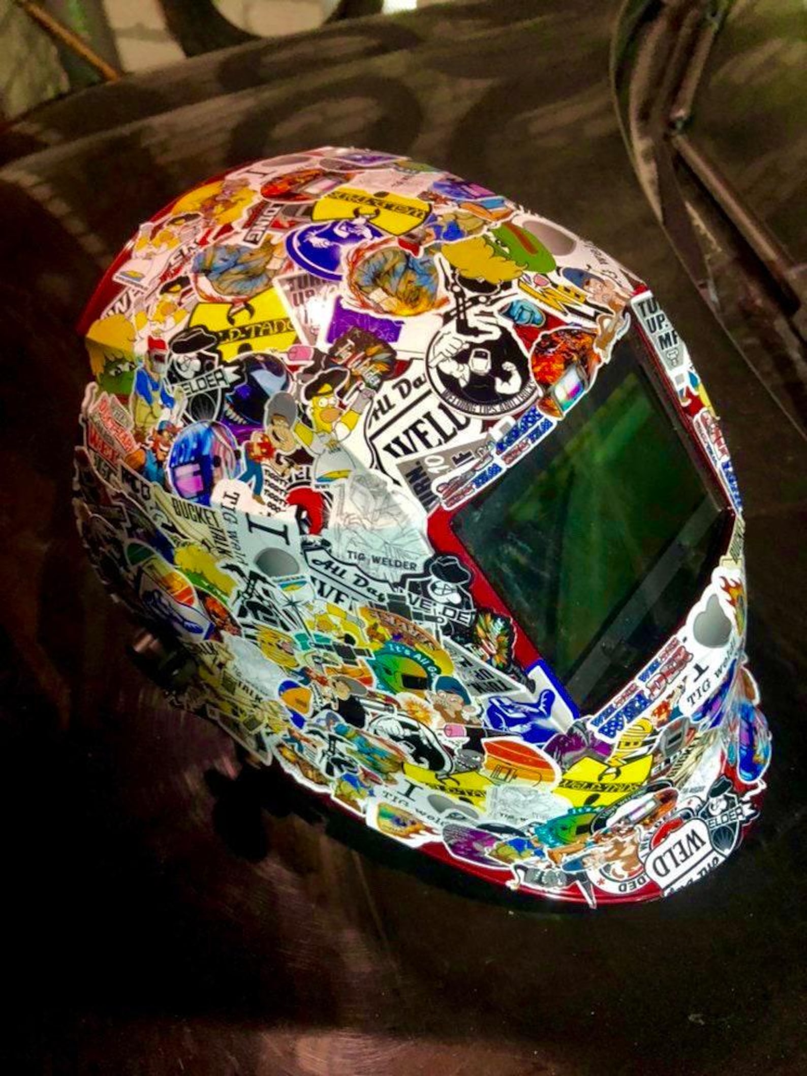 X50 Tig Welding Sticker / Decal Set - Stickerbombing Helmet / Tig ...