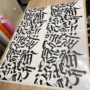 Calligraphic Arabic Car Decal - Waterproof Bumper Sticker, Perfect ...