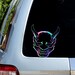 Oni Mask Goon JDM Oil Slick Sticker Anime Decal Japan Car Window Decal ...